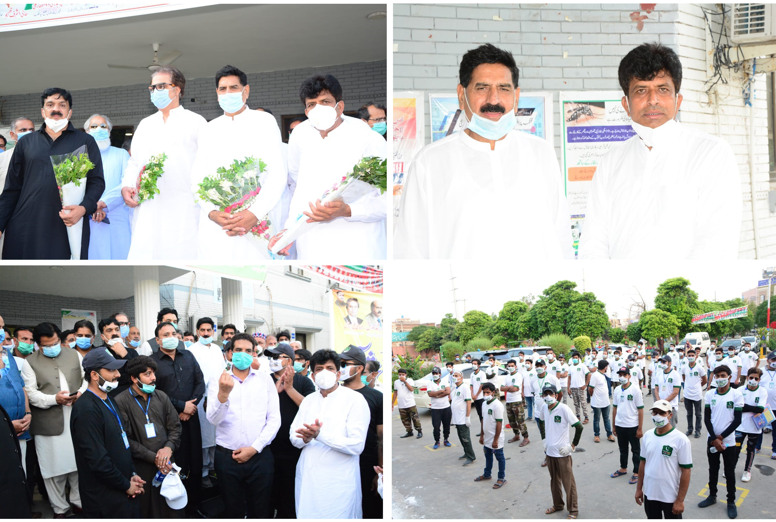 Donation of 100 high flow oxygen beds to the DHQ Level Civil Hospital ...