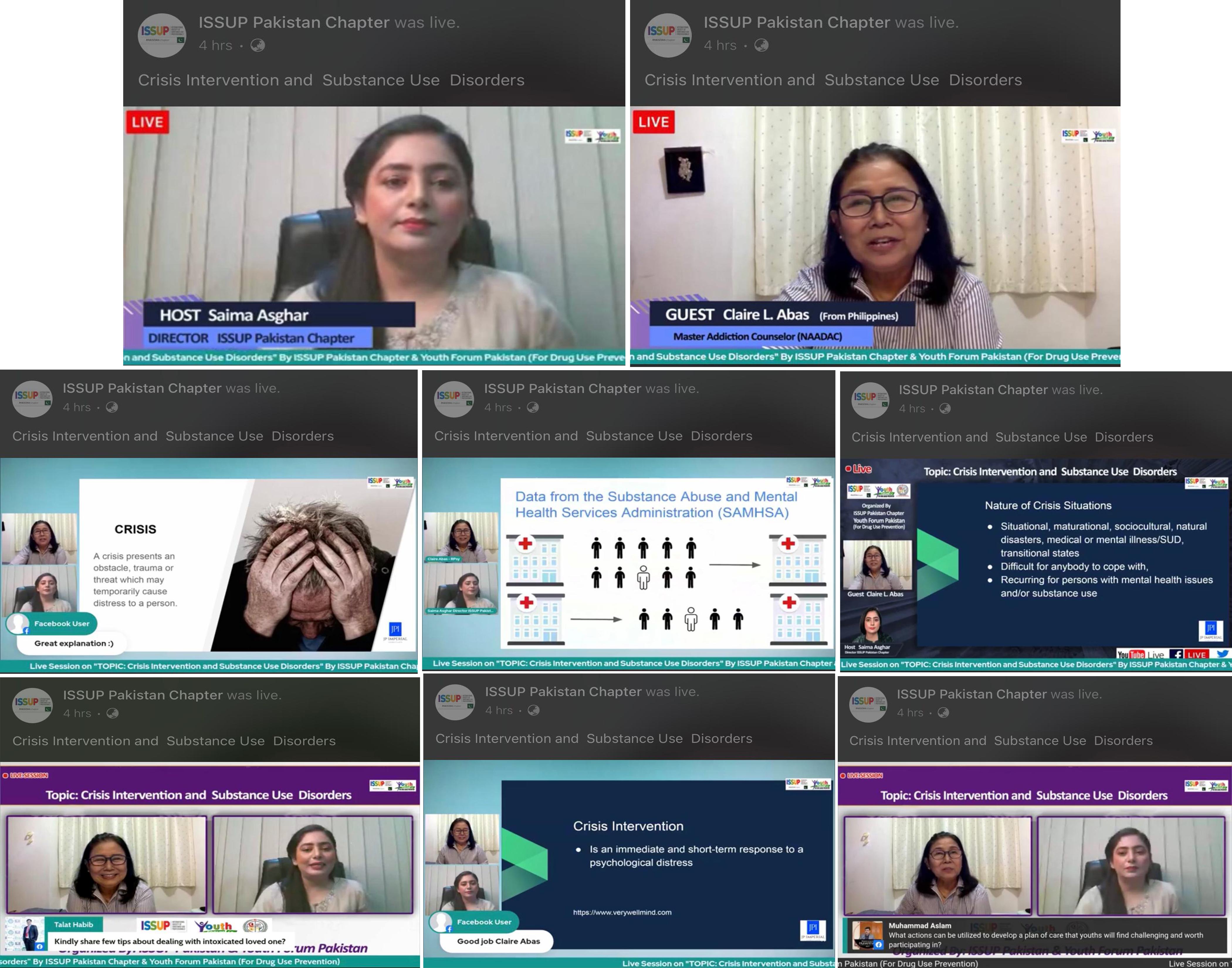 Live Session/Webinar on "Crisis Intervention and Substance Use Disorder ...