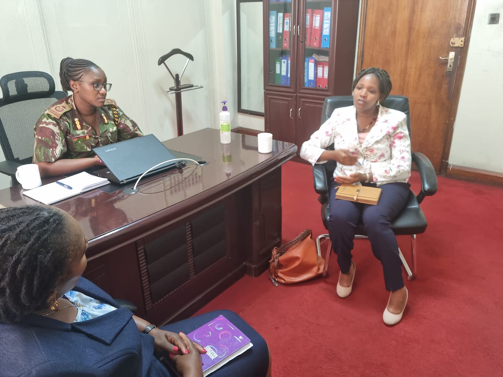 Outreach Courtesy Call to the Administration Police Service ...