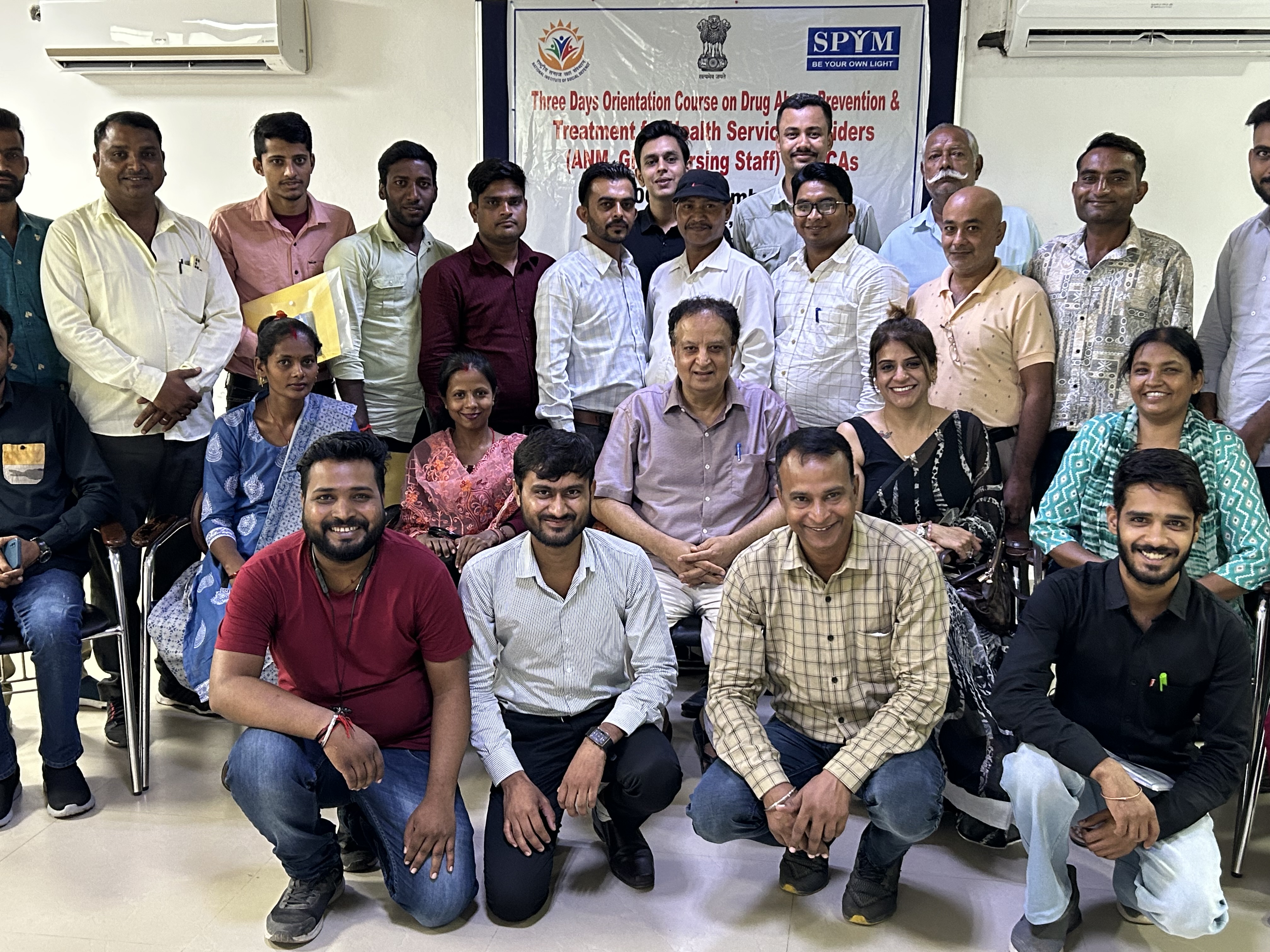 "Three-Day Training Program on Drug Abuse Prevention & Treatment for ...