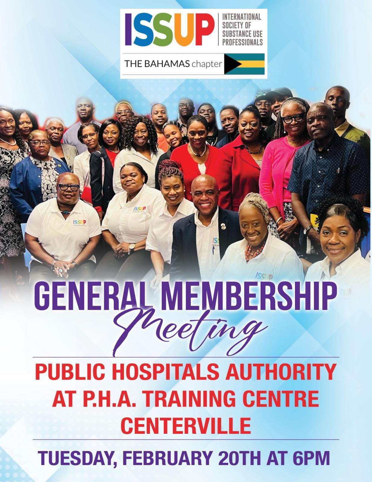 ISSUP Bahamas General Membership Meeting - 20 February 2024 ...
