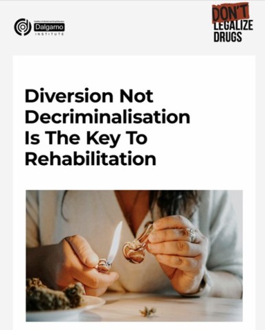 Diversion Not Decriminalisation - Is The Key To Rehabilitation ...