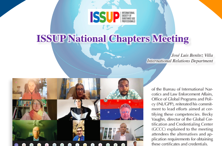 ISSUP National Chapters Meeting | International Society of Substance ...