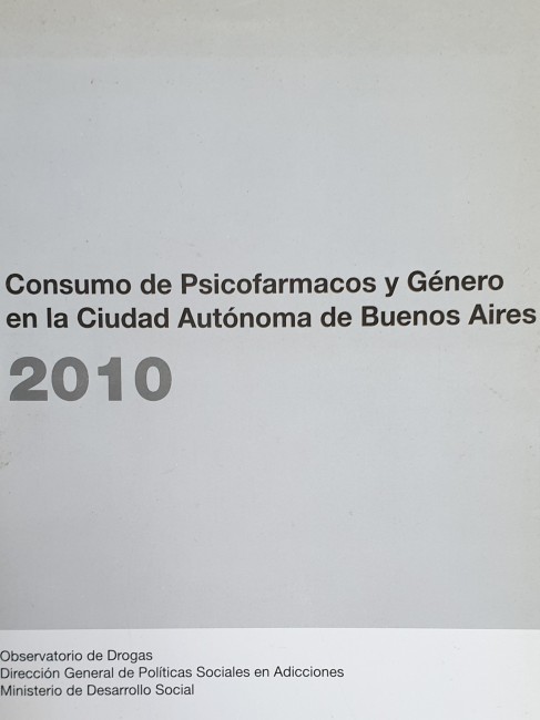 Consumo De Psicofármacos Y Género En La Ciudad Autónoma De Buenos Aires