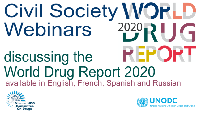 Call for Speakers: Webinars on the World Drug Report 2020 ...
