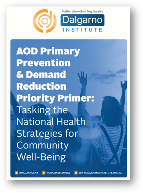 AOD Primary Prevention & Demand Reduction Priority Primer ...